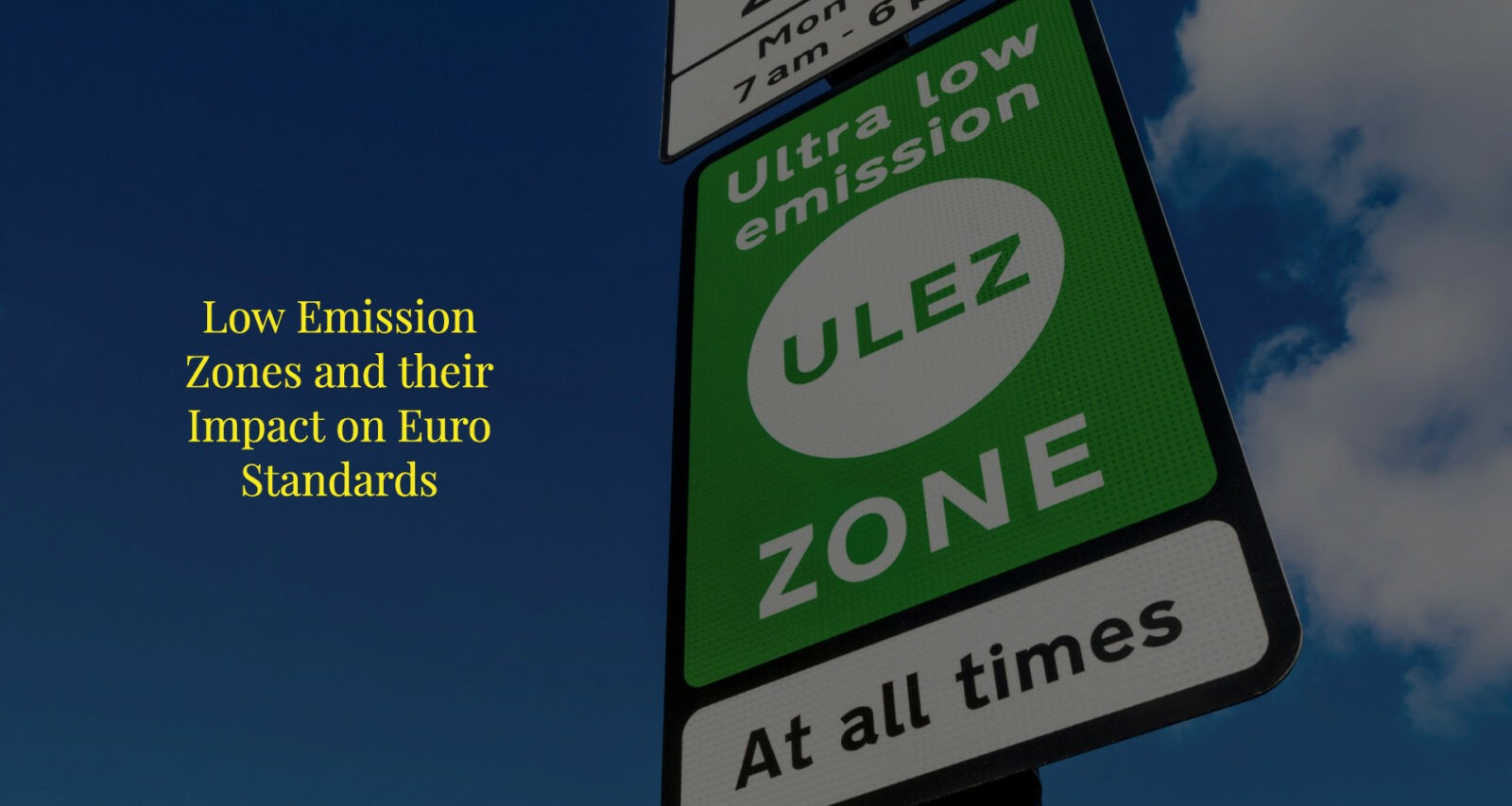 European Emission Standards | From Euro 1 to Euro 6
